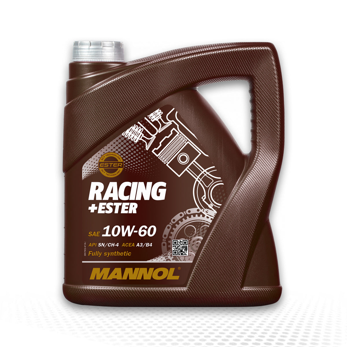 MANNOL Racing +Ester 10W‑60 Motor Yağı – 4 L – Usta Adam